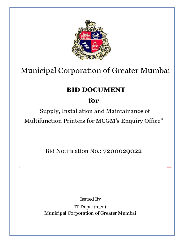 Fillable Online portal.mcgm.gov.in irj goportal.mcgm.gov.in Fax Email ...