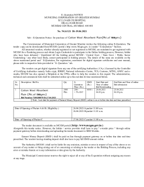 Fillable Online portal.mcgm.gov.in irj goDEAD BODY BAGS - portal.mcgm ...