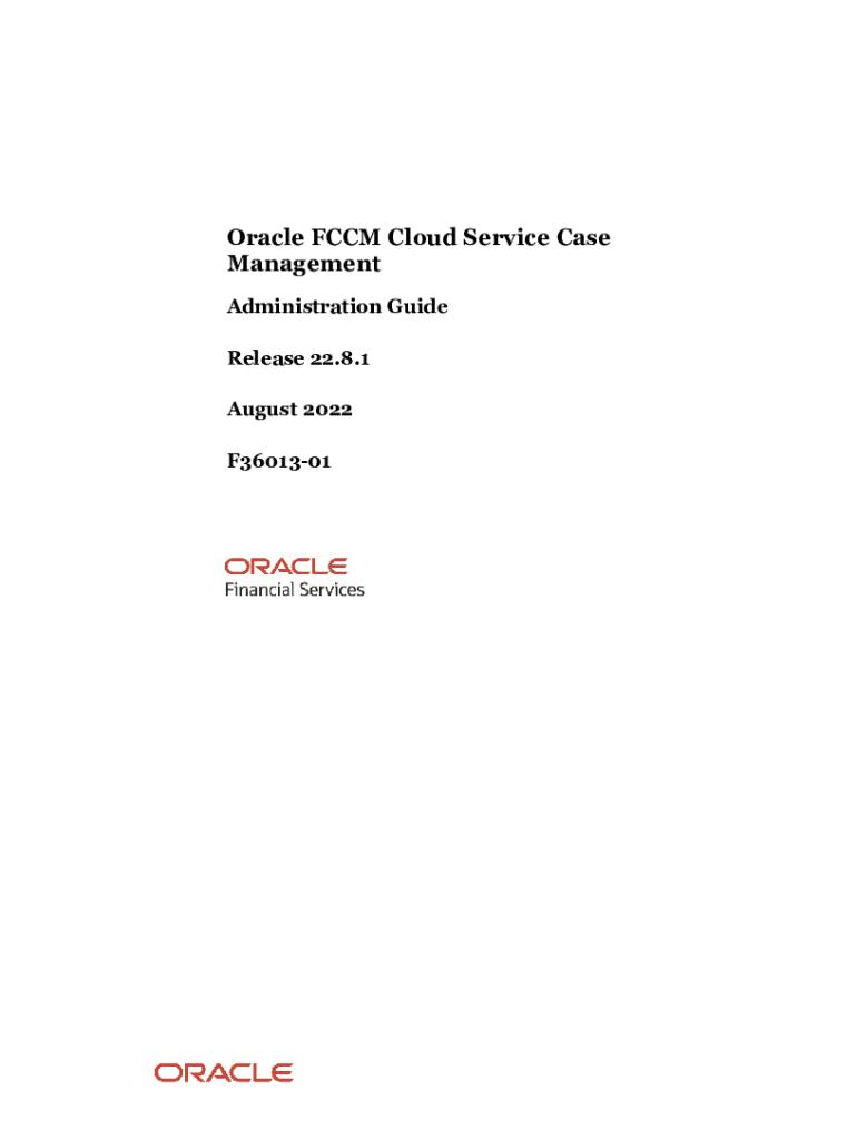 Fillable Online Financial Crime and Compliance Management Cloud Service ...