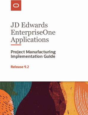 Fillable Online Oracle JD Edwards EnterpriseOne Announces Release of ...