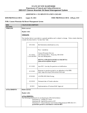 Fillable Online addendum # 1 to rfb invitation # 2023-019 - NH.gov Fax ...