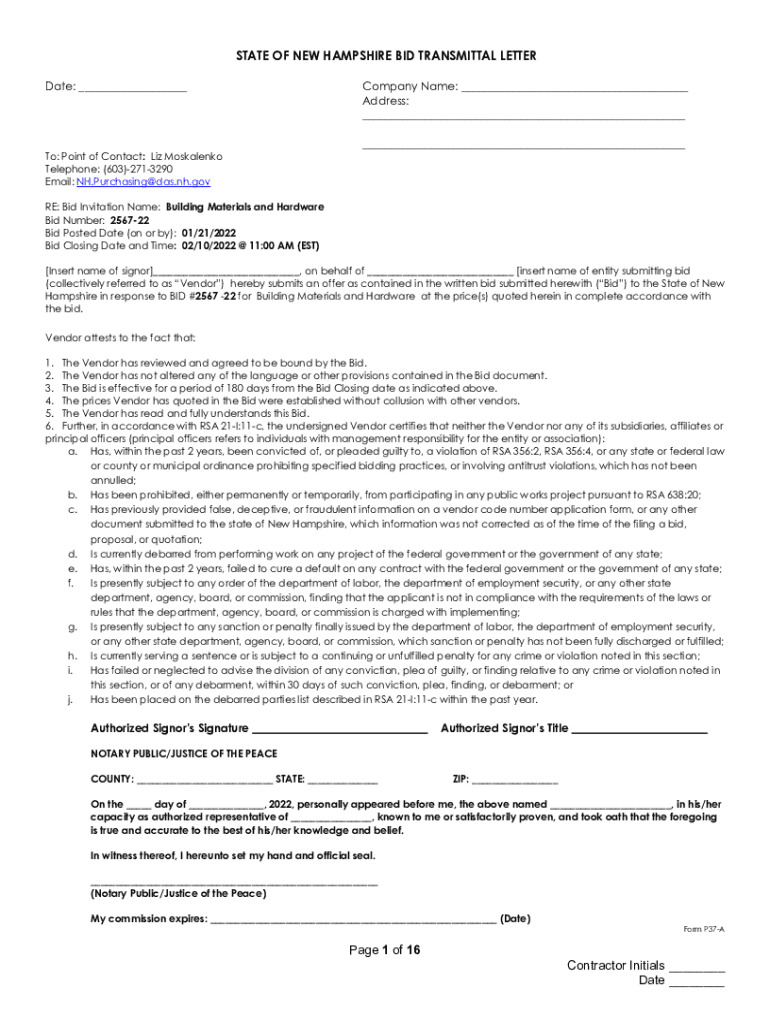 Fillable Online Telephone: (603)-271-3290 Fax Email Print - pdfFiller