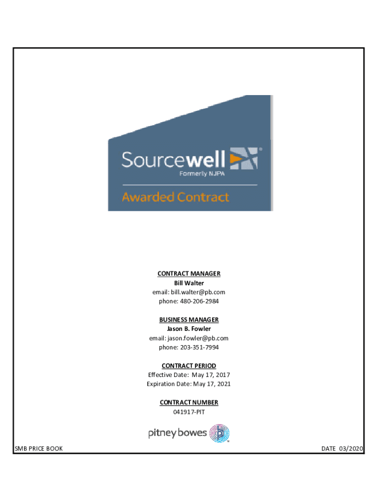 Fillable Online SOURCEWELL Price Book - 3-13-20 WORKING FILE - SLA SMA ...