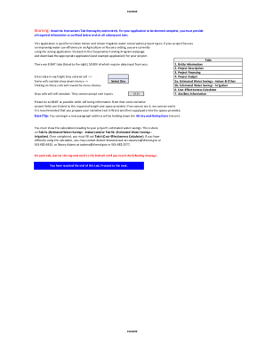 Fillable Online Warning: Read this Instructions Tab thoroughly and ...