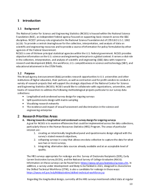 Fillable Online The National Science Foundations (NSF) National Center ...