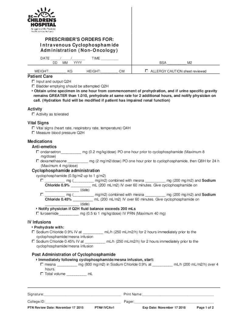 Fillable Online policyandorders cw bc Policies, Procedures & Standards - Province of British ...