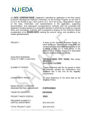 Fillable Online New Jersey Economic Development Authority Announces ...