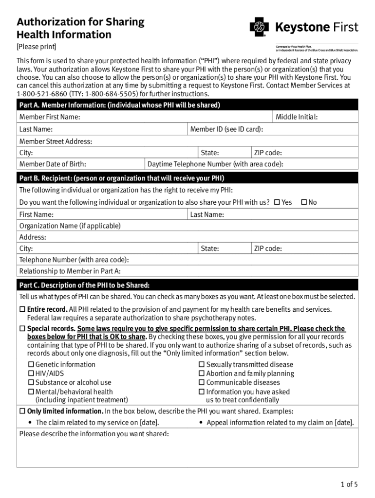 Fillable Online HIPAA Authorization Letter (English) - Members ...