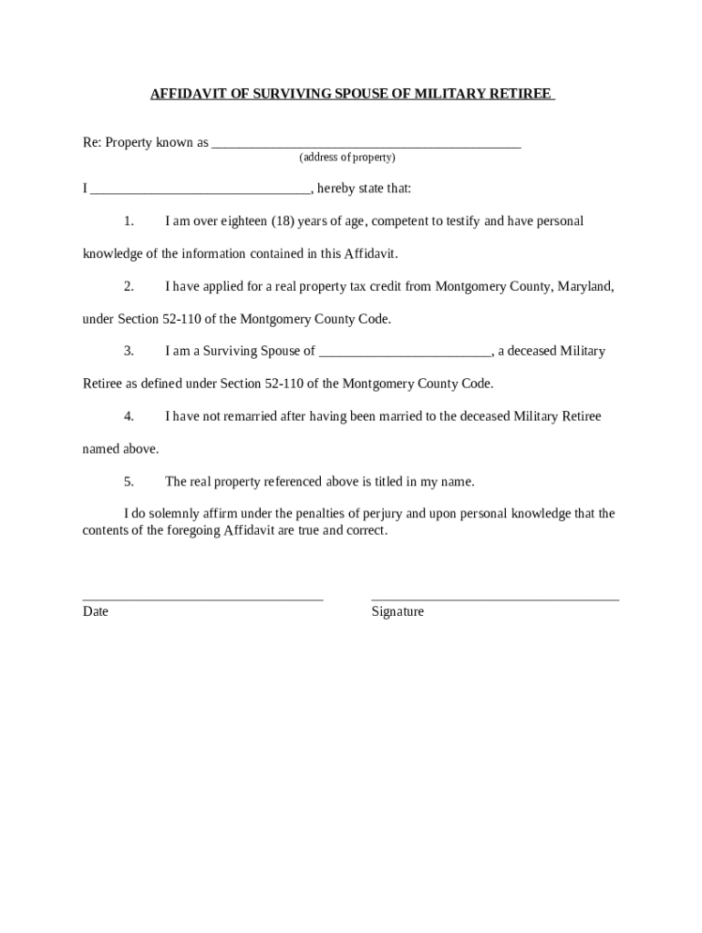 Affidavit of Surviving Spouse - MassachusettsAffidavit of Surviving ...