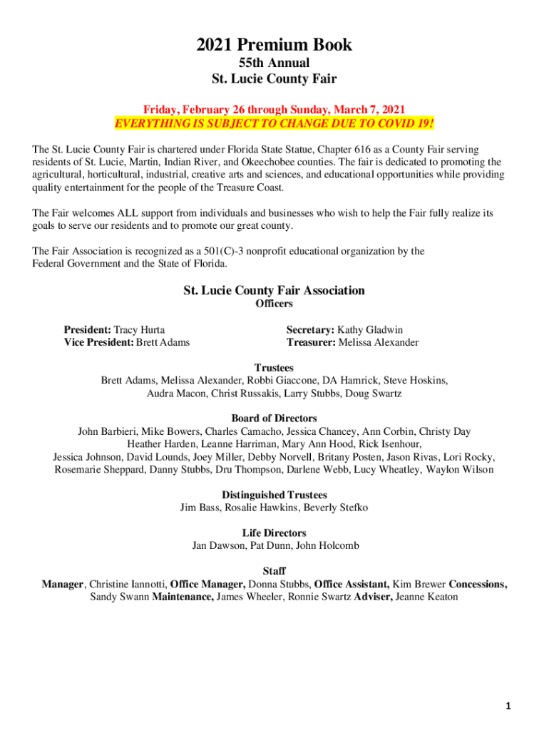 Fillable Online d38trduahtodj3.cloudfront.netfiles55th Annual St. Lucie County Fair ...