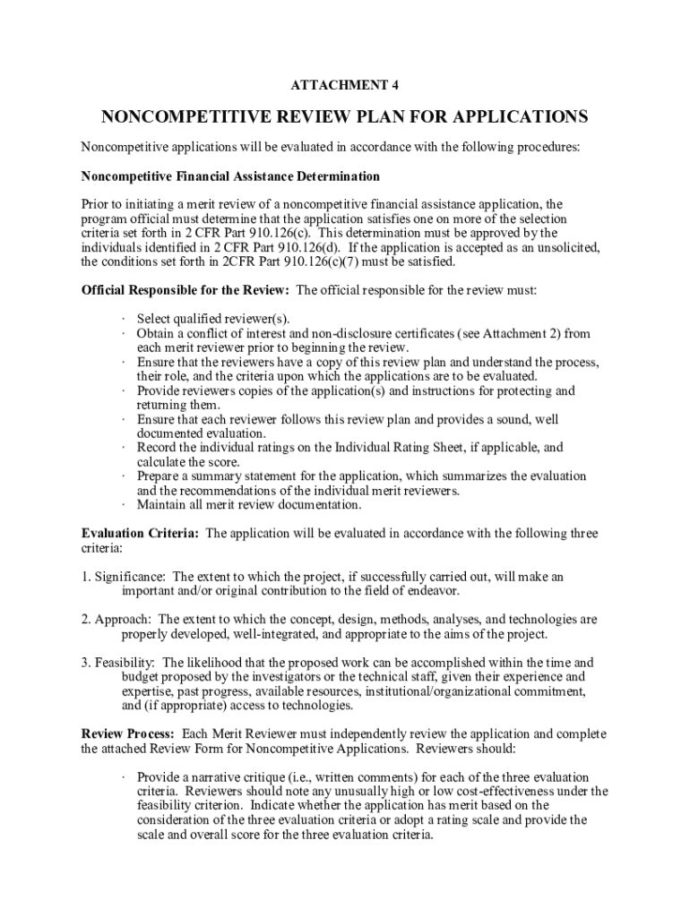 Fillable Online Peer review for competitive and noncompetitive applications Sample ... Fax Email ...