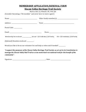 Fillable Online Membership Renewal Form TemplateJotform Fax Email Print - pdfFiller