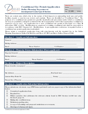Fillable Online Applications & Permit Forms - Dallas County Fax Email ...