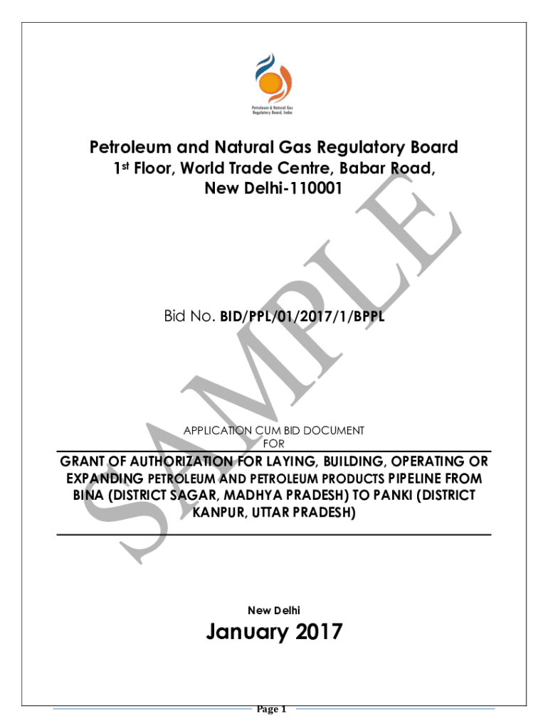Fillable Online pngrb gov Petroleum and Natural Gas Regulatory Board ...