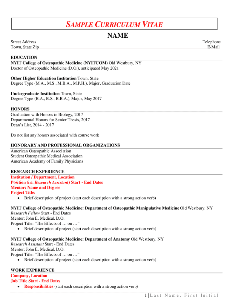 Fillable Online zety.comcv-examplesCurriculum Vitae Examples: 500+ CV ...