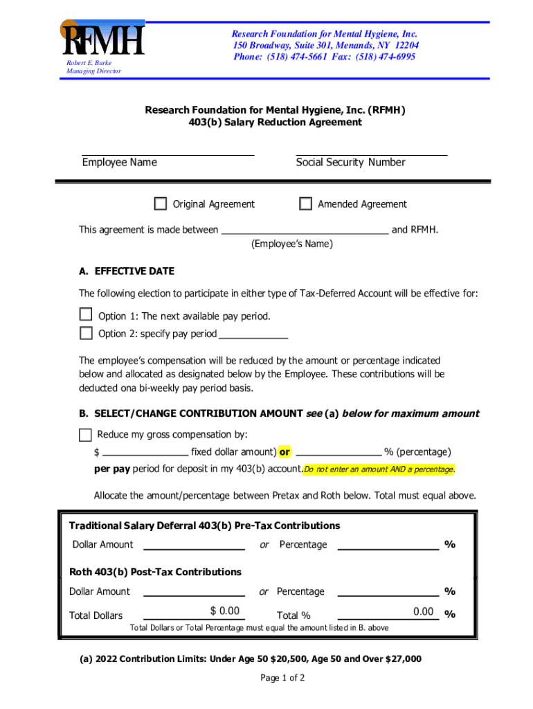 Fillable Online corporate rfmh Research Foundation for Mental Hygiene ...