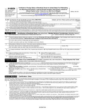 Fillable Online Federal Certificate of Foreign Status of Beneficial ...