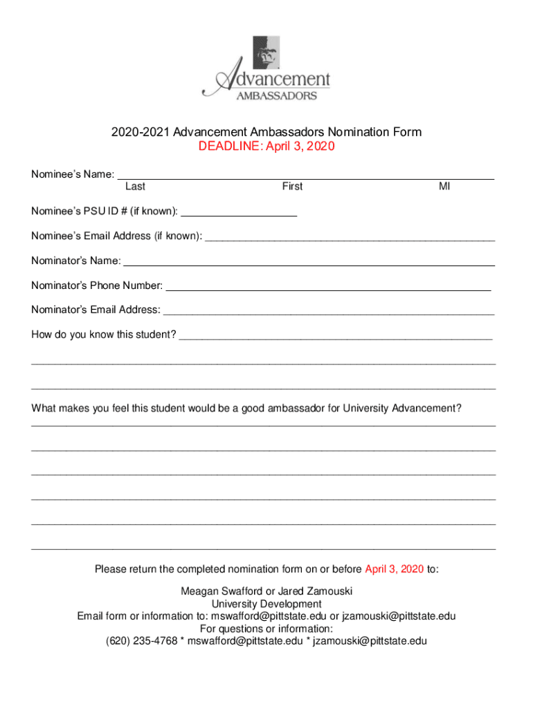 Fillable Online List of Ambassadorial Appointments - American Foreign ...