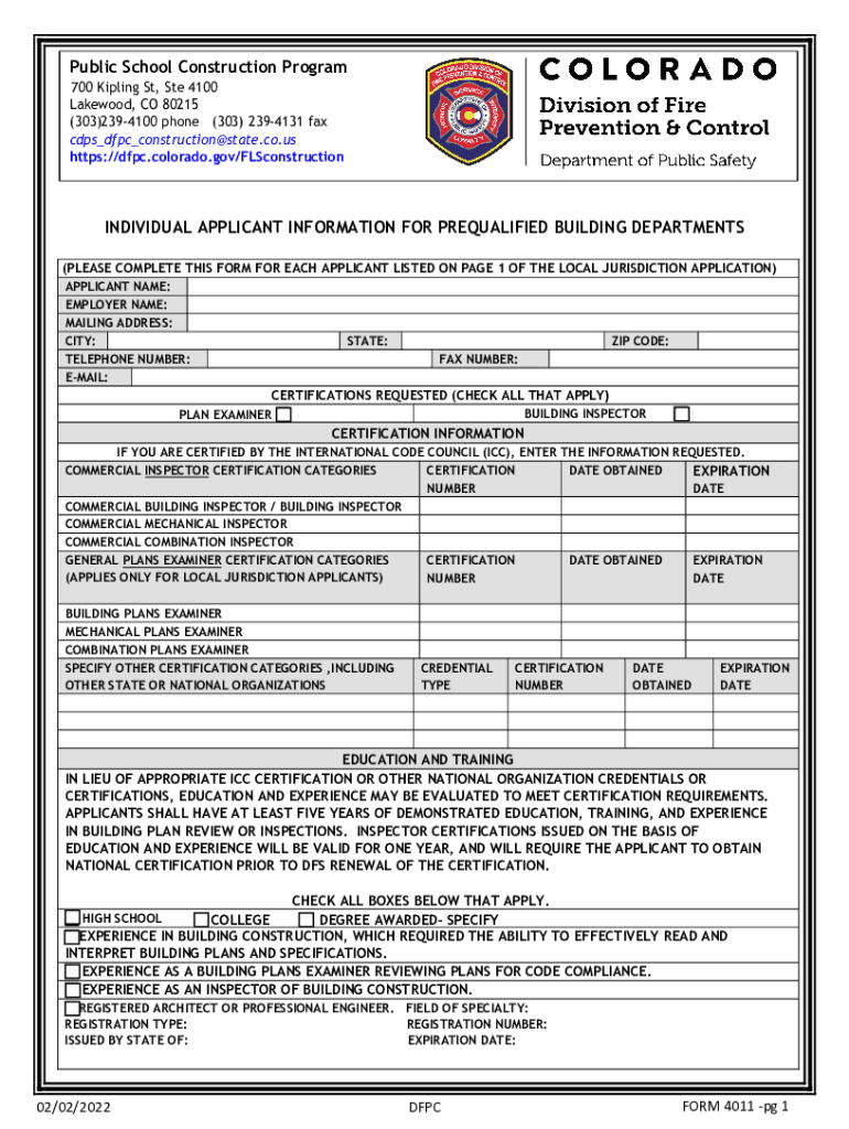 Fillable Online CO Form-4070 2022 - Fill and Sign Printable Template ...
