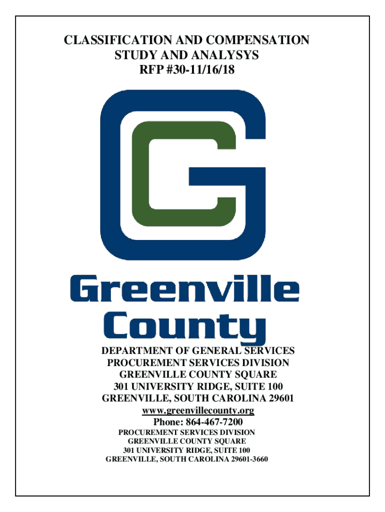 Fillable Online Fillable Online CLASSIFICATION AND COMPENSATION STUDY ...
