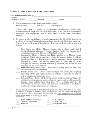 Fillable Online Free Pharmacy Program Enrollment Application 2022-2023 ...