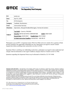 Fillable Online Security: METSO OUTOTEC CORPORATION Fax Email Print ...