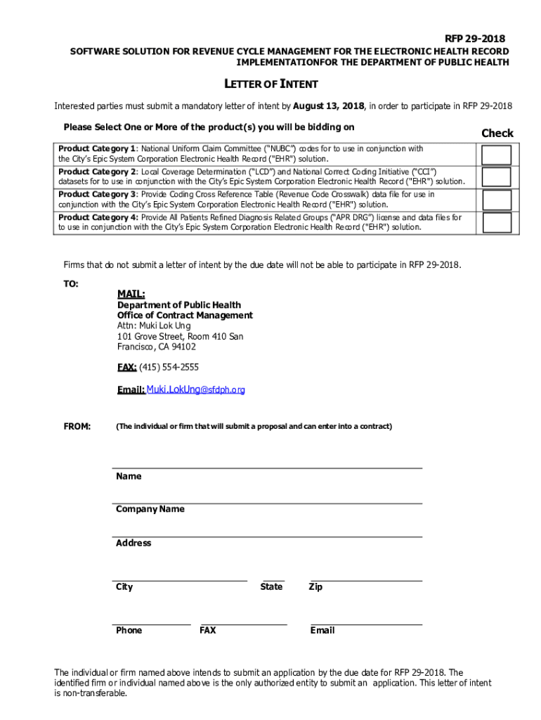 Fillable Online Revenue Cycle Management (RCM) + Electronic Health ...
