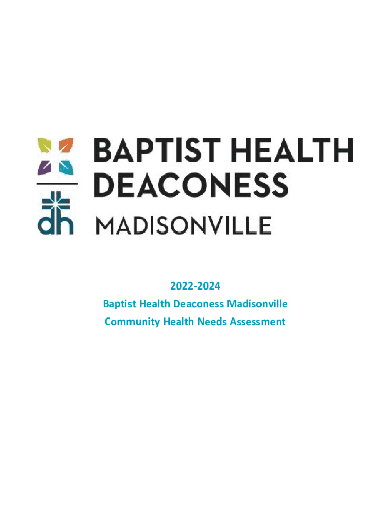 Fillable Online Baptist Health Deaconess - Community Health Needs ...