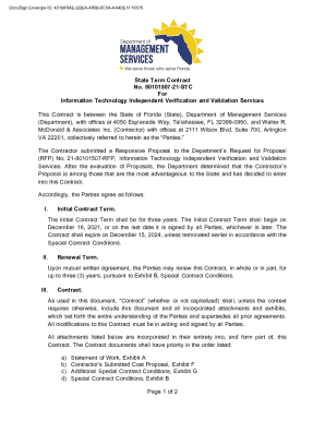Fillable Online State Term Contract No. 80101507-21-STC For Information ...
