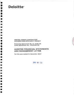 Fillable Online Deloitte - World Bank Documents Fax Email Print - pdfFiller