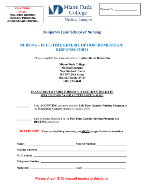 Fillable Online Nursing (RN) Generic ProgramPasco-Hernando State ...