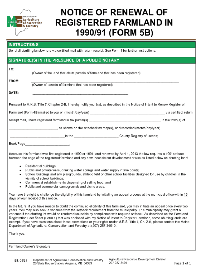 Fillable Online Form 5B.docx Fax Email Print - pdfFiller