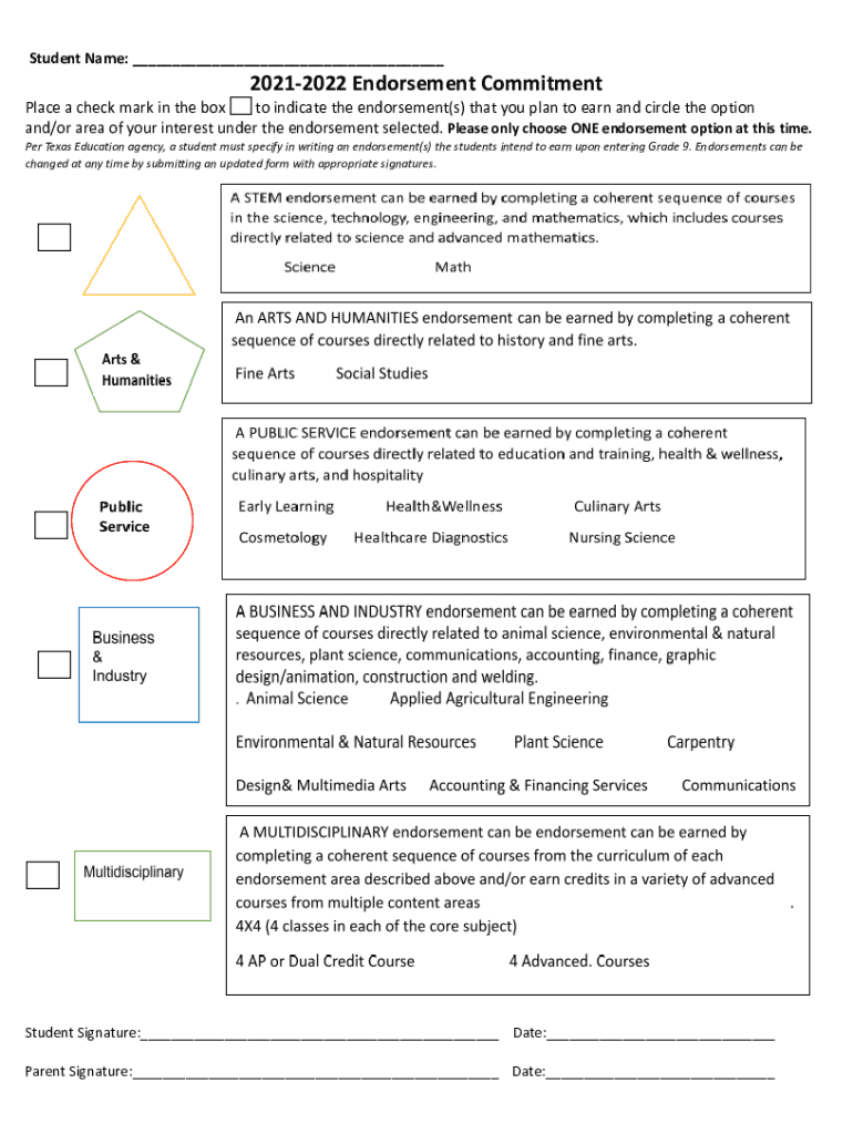 Fillable Online endorsement committment form2025.docx - AWS Fax Email ...