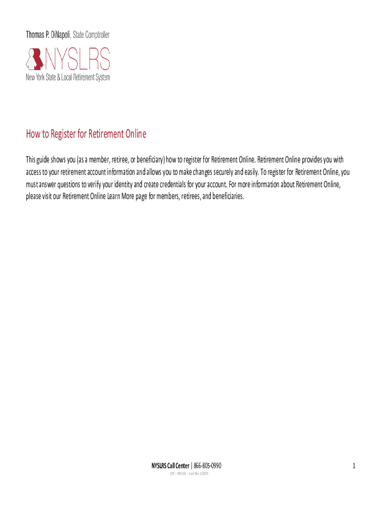 Fillable Online Getting started with OPM Retirement Services Online Fax ...