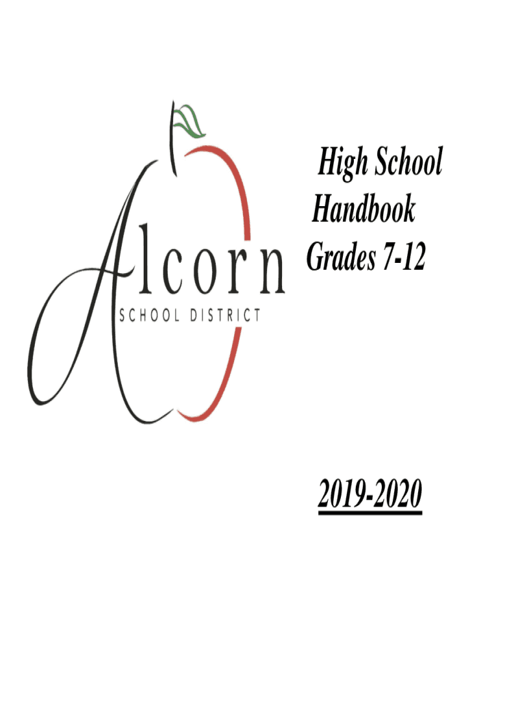 Fillable Online High School Handbook - Carlisle Area School District ...