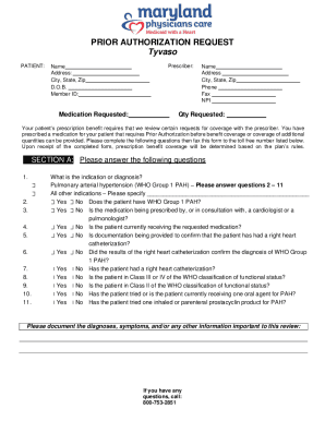 Fillable Online Formulary Exception/Prior Authorization Request Form - HSCSN Health Plan Fax ...