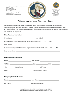 Fillable Online Volunteer Authorization and Consent Form TemplateJotform Fax Email Print - pdfFiller