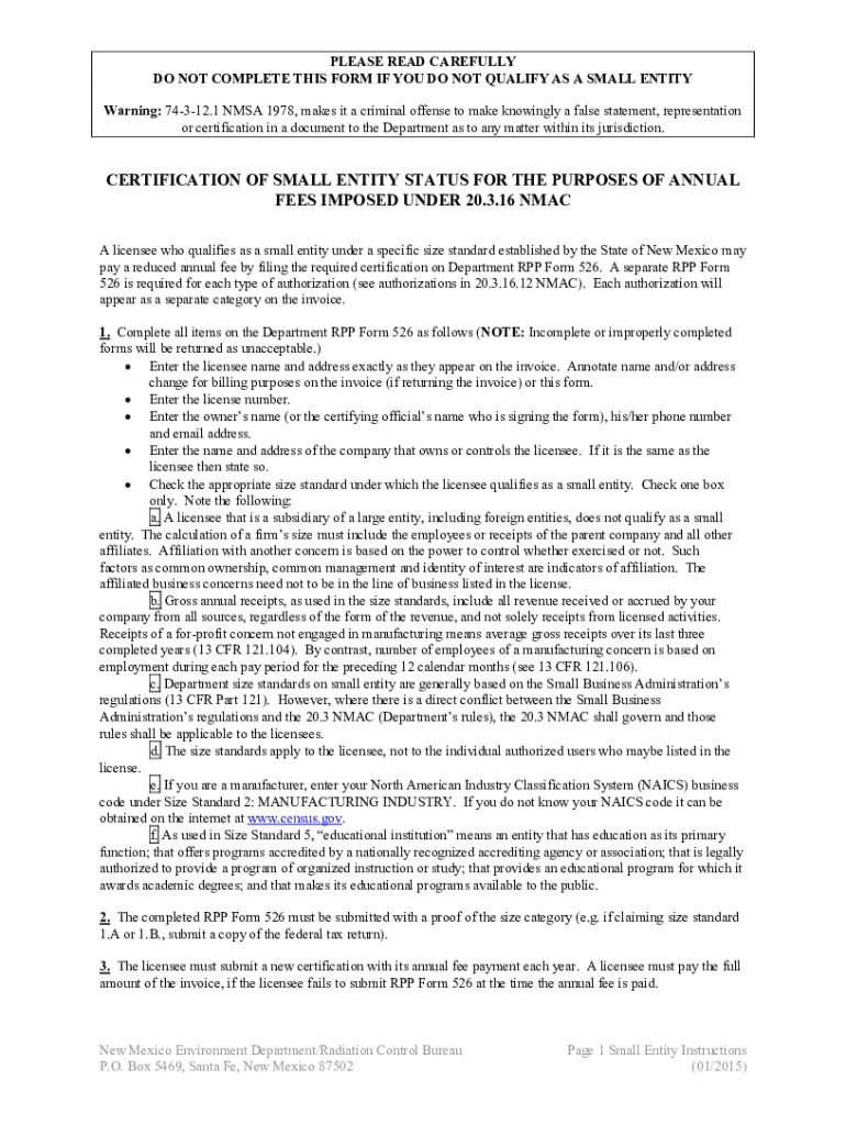 Fillable Online RPP Form 526 Fax Email Print - pdfFiller