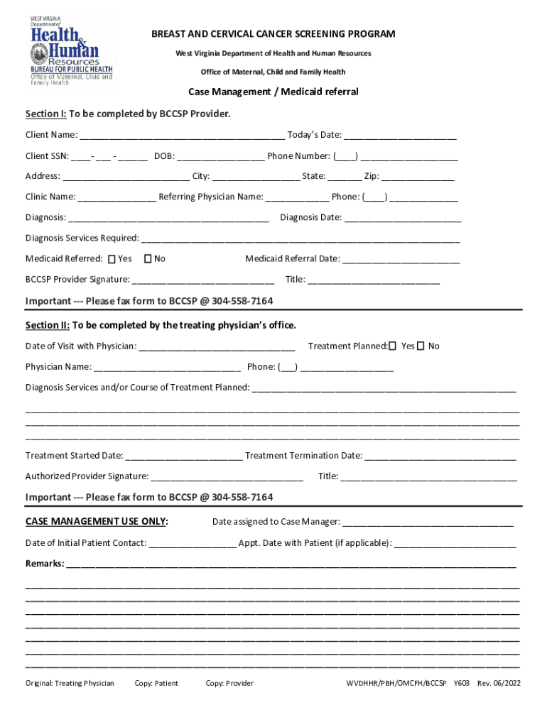 Fillable Online Case Management Form Fax Email Print - pdfFiller