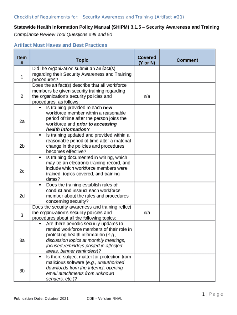 Statewide Health Ination Policy Manual - California Health and ... Doc ...