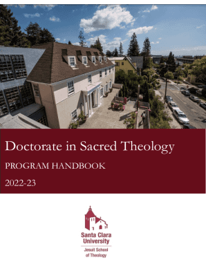 Fillable Online Doctorate in Sacred Theology Degree (S.T.D) Fax Email ...