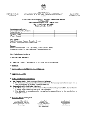 Fillable Online Governor Whitmer Appoints Susan Corbin as Permanent ...