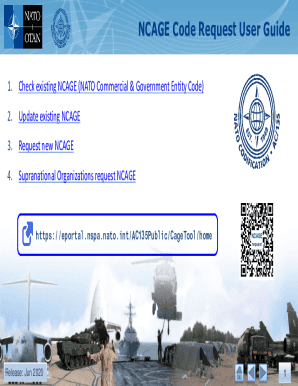 Fillable Online NCAGE Code / CAGE Code - what is it? and why do I need ...