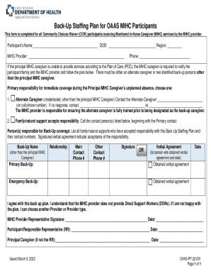 Fillable Online Waiver Forms and InstructionsLa Dept. of Health Fax ...