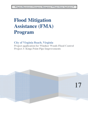 Fillable Online Flood Mitigation Assistance (FMA) Program - VBgov.com ...
