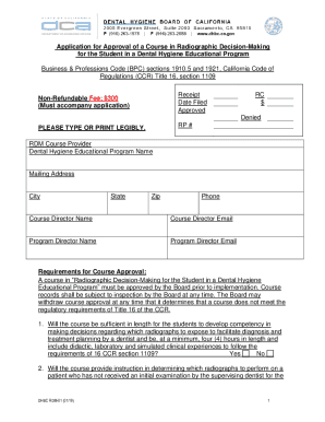 Fillable Online 16 CCR section 1109. Forms Incorporated by Reference ...