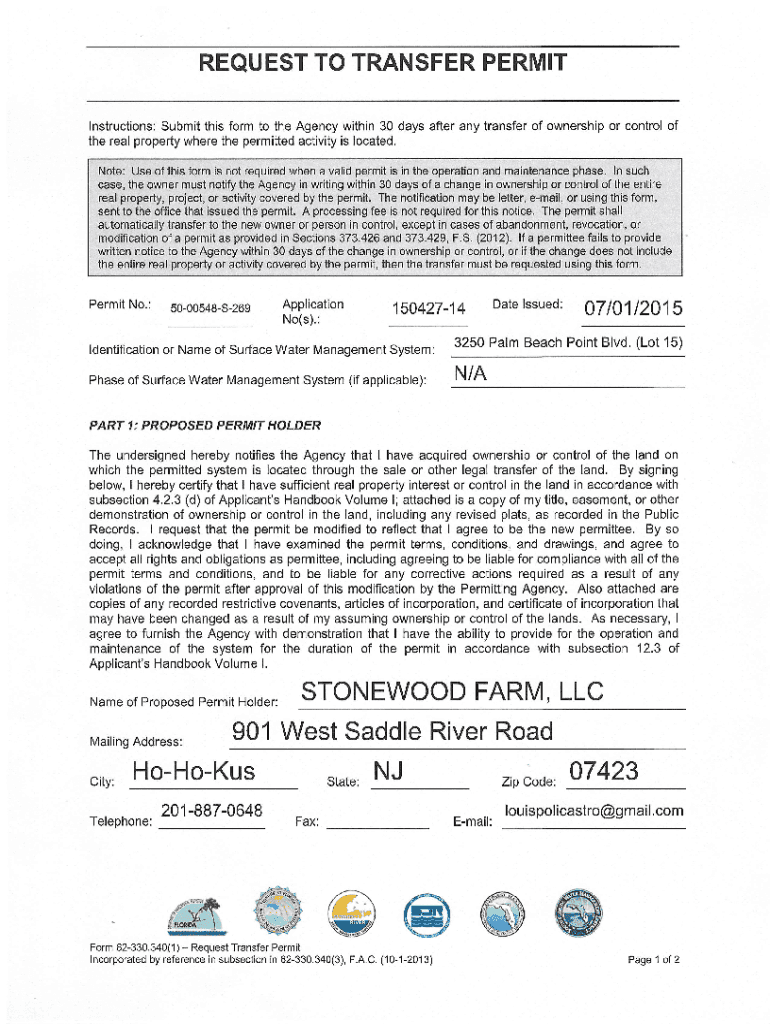 Fillable Online Submit Completed Application for Inter-District ...