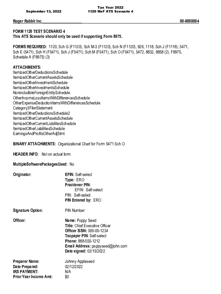 Fillable Online IRS Tax Return Forms and Schedule For Tax Year 2022. ...