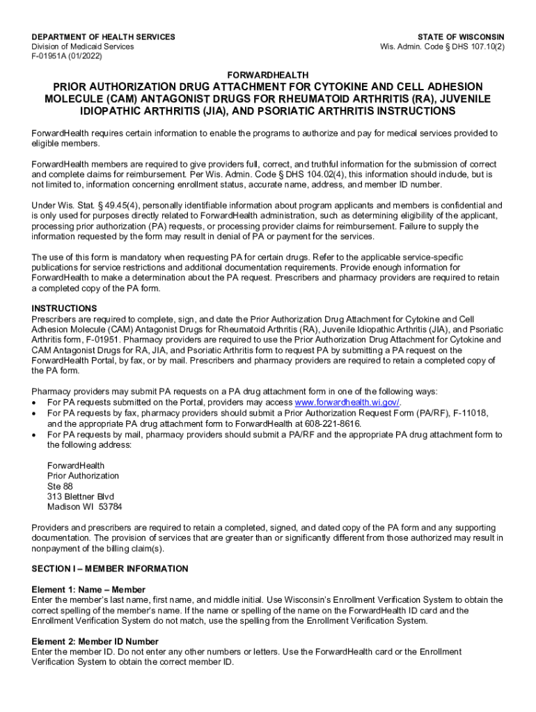 Fillable Online MOLECULE (CAM) ANTAGONIST DRUGS FOR RHEUMATOID ...