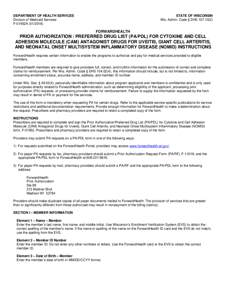 Fillable Online prior authorization / preferred drug list (pa/pdl) for cytokine and ... Fax ...
